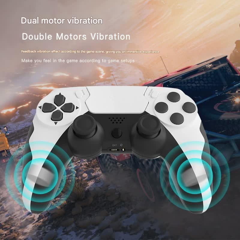 Wireless Gaming Controller – Bluetooth 4.0, Double Motor Vibration ...
