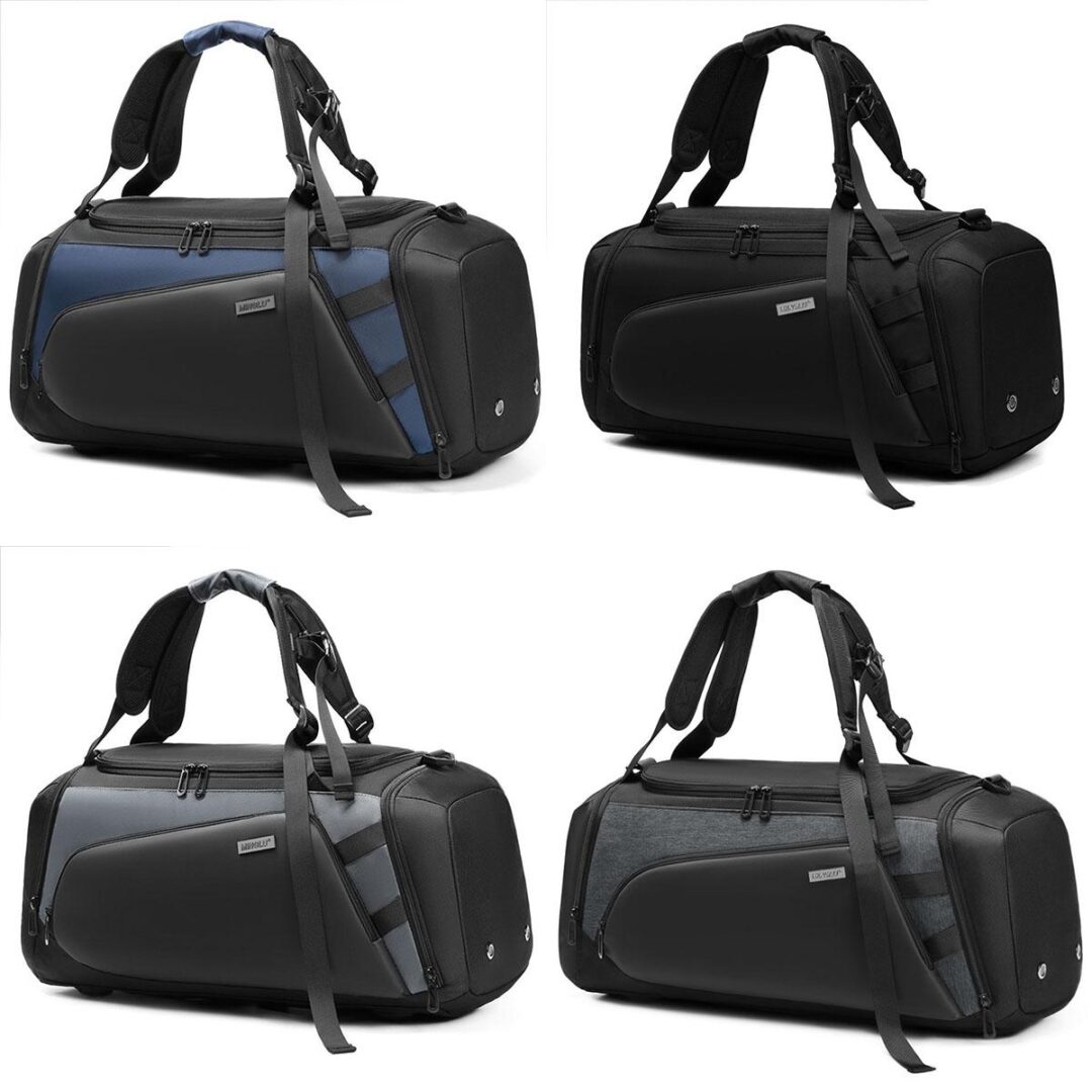 Separate Wet / Dry Large Gym Bag – Blue – shoppersworld.com.au